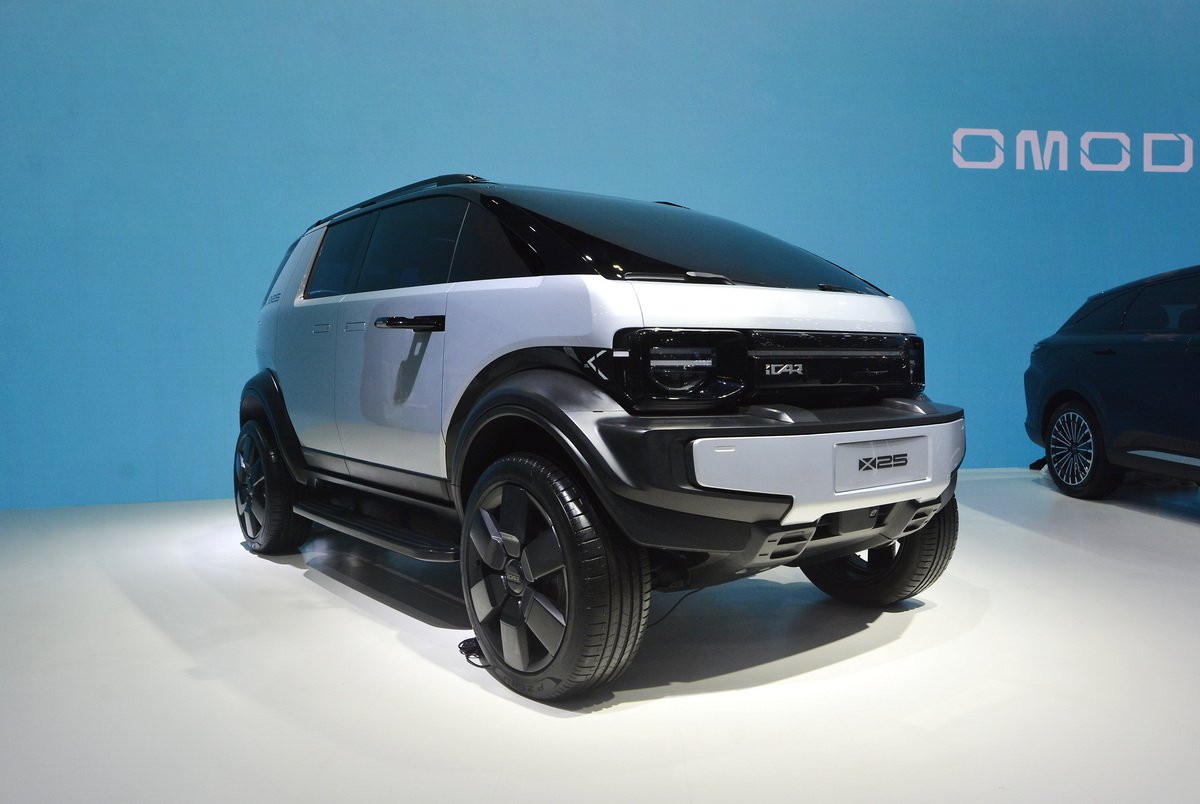 สำรวจรอบคัน iCars X25 รถครอสโอเวอร์ One Box off-road MPV คอนเส็ปท์คาร์ ...