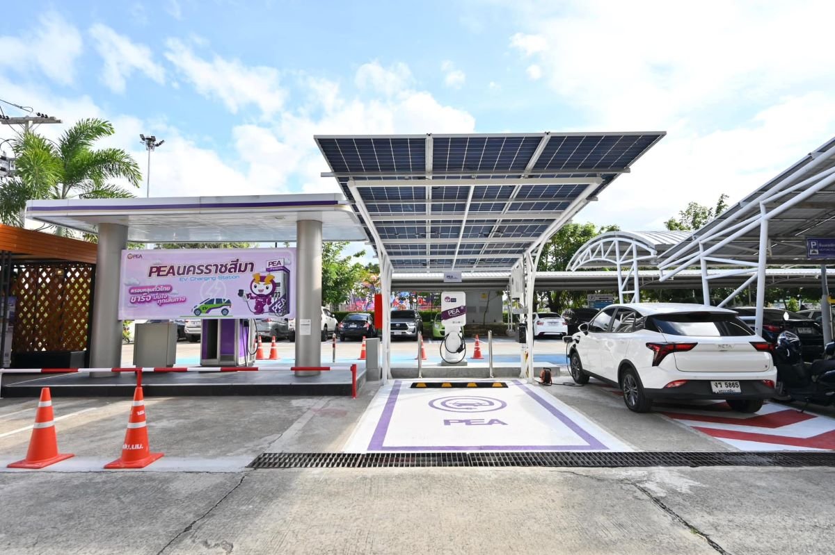 PEA VOLTA เปิด EV Charging Station โคราช เพิ่มอีก 1 สถานี ณ ที่การไฟฟ้า ...