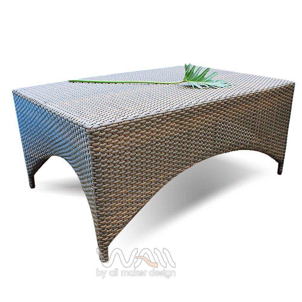 โต๊ะข้างหวายเทียม - allmakerdesign