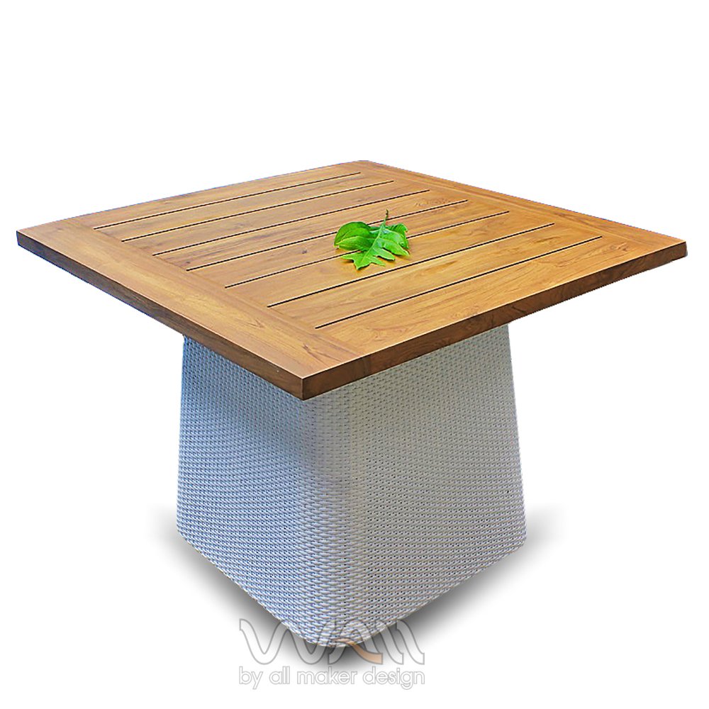 Rattan Dining Table - allmakerdesign