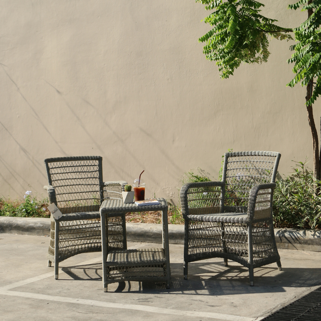 Rattan Balcony Set - allmakerdesign