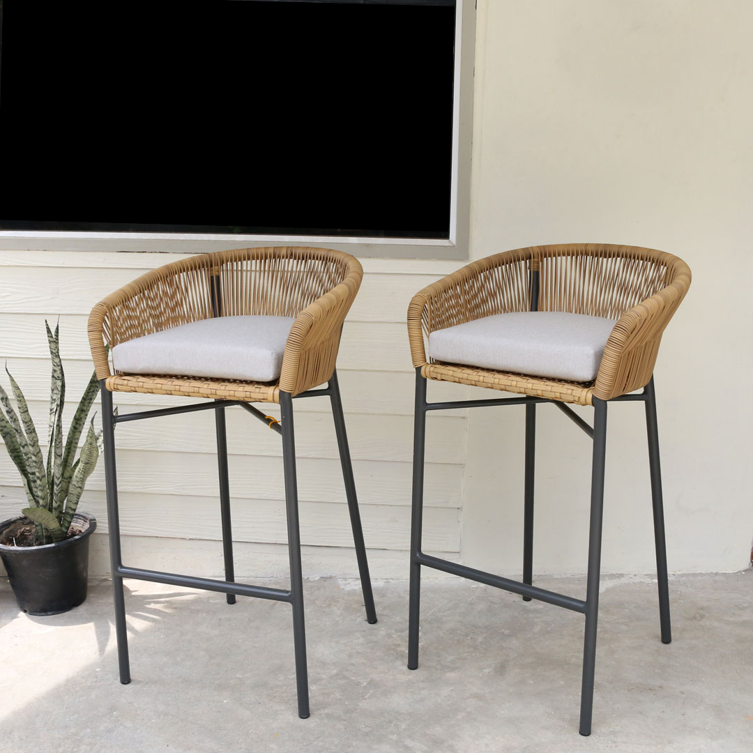 Rattan Bar chair