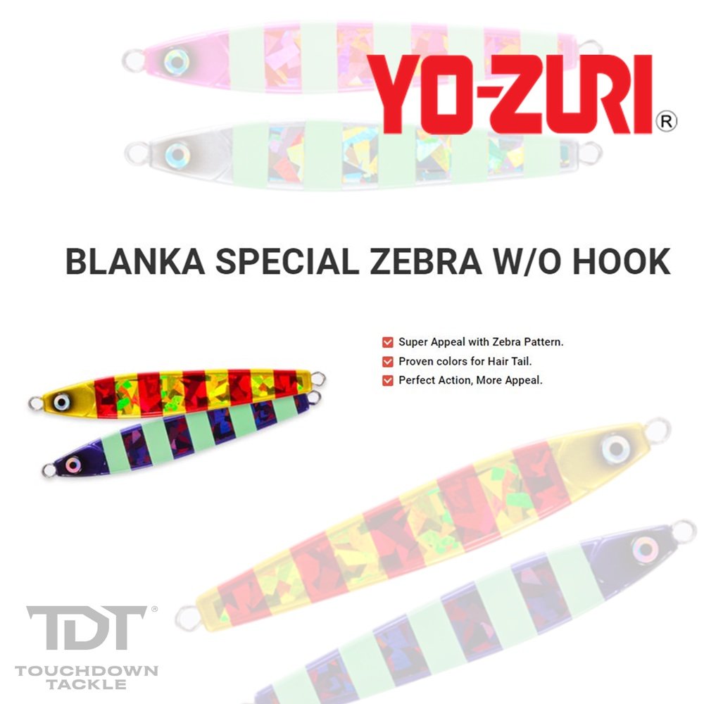 YO-ZURI BLANKA SP ZEBRA SPECIAL สีม้าลายสายสเปเชี่ยลลล แอ็คฯหยั๋งโหดดด