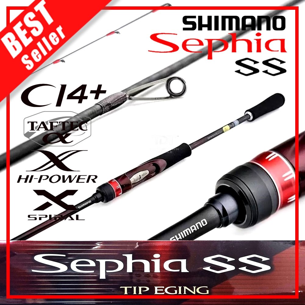 SHIMANO 19 SEPHIA SS TIP EGING คัน Tip-Run ยอดนิยม ชื่อนี้ไม่ผิดหวัง ของแท้ 100% - touchdowntackle