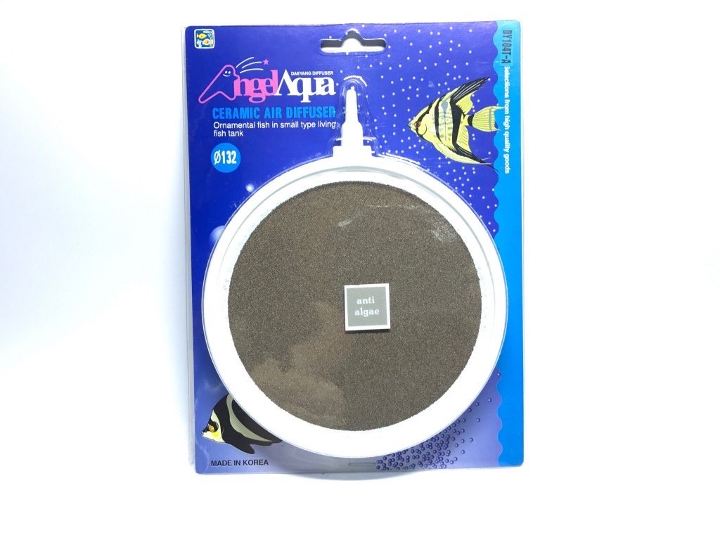 Angel Aqua ceramic air diffuser(anti algae)13.2cm.หัวทรายทรงจาน (รุ่น ...