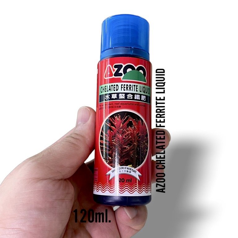 Azoo Chelated Ferrite Liquid 120ml.ปุ๋ยธาตุเหล็ก - atlantis-jj-market