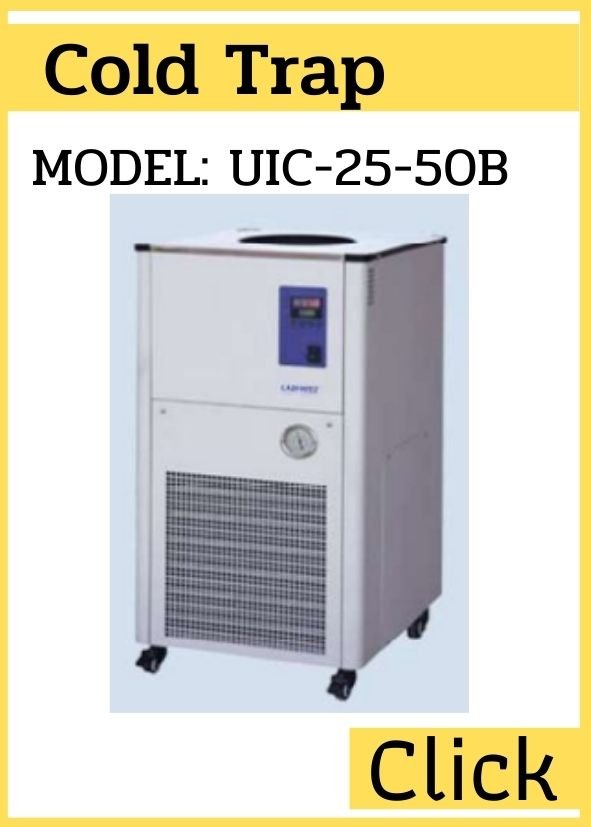 จำหน่าย-รับซ่อม เครื่องดักความชื้น Cold Trap รุ่น UIC-25-50B - pastel-associate