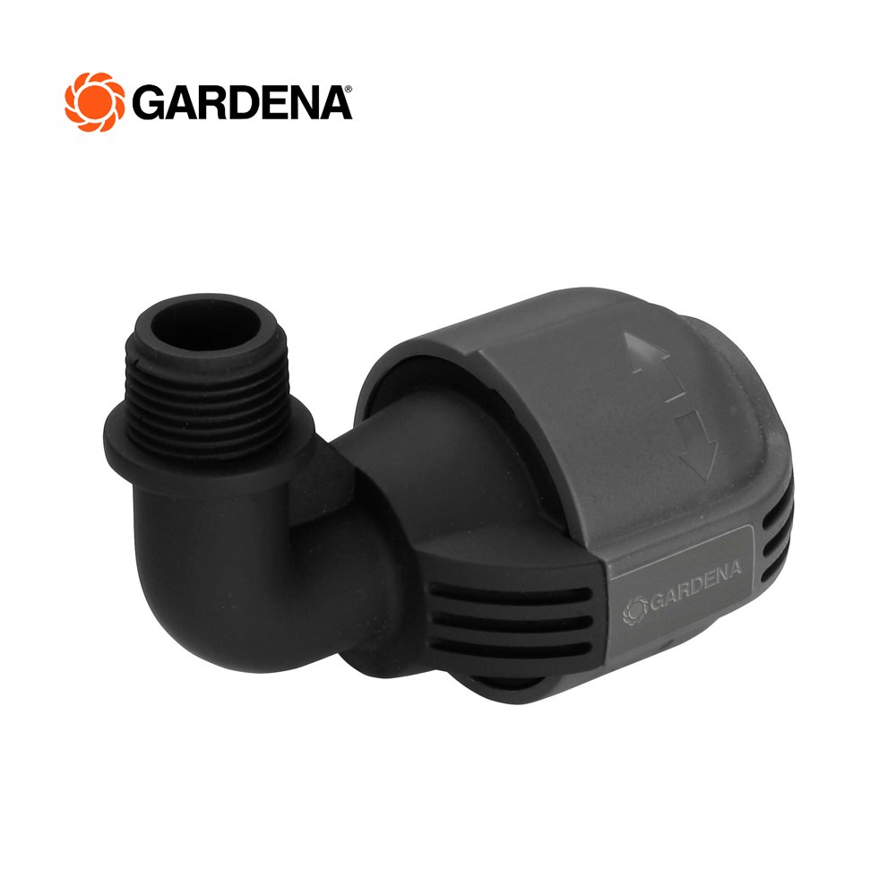 Gardena L-piece 25 mm x 1/2" male thread made in Germany