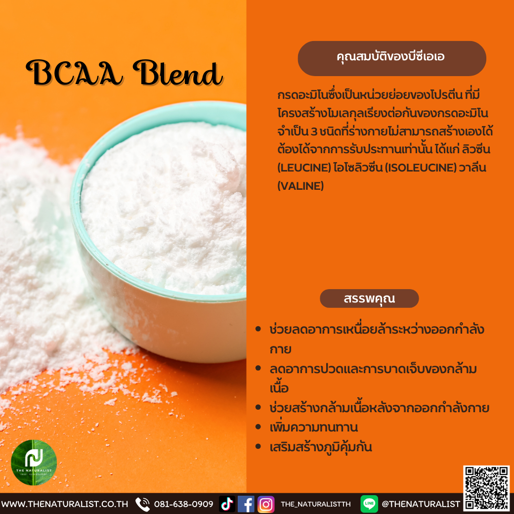 บีซีเอเอ - BCAA Blend - thenaturalist