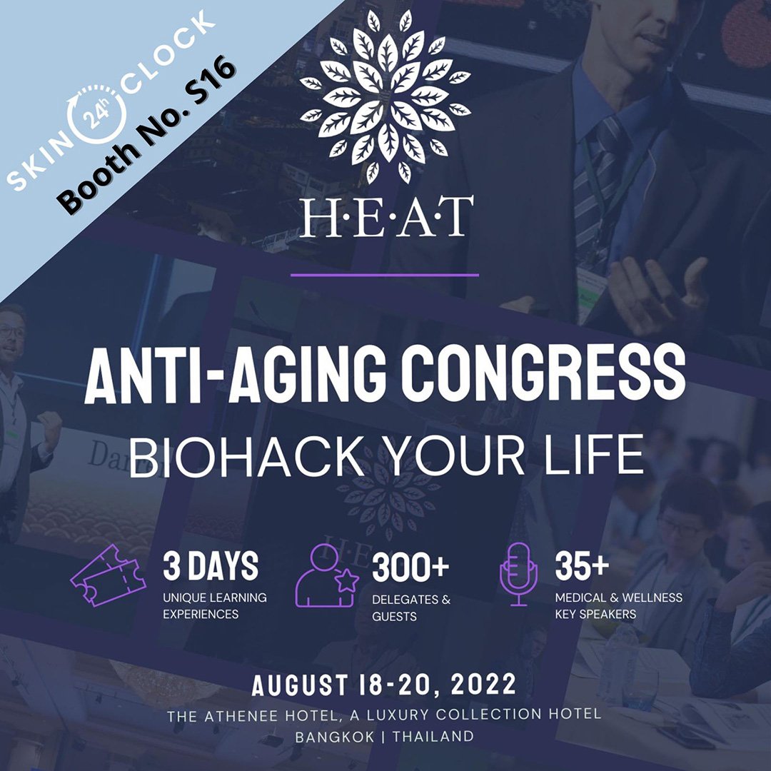 H.E.A.T. Anti-aging Congress 2022 Biohack Your Life - aestheticallure