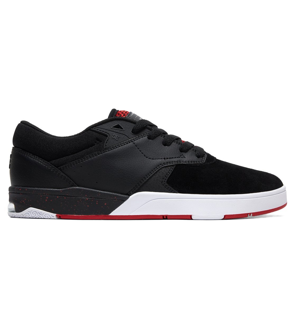 รองเท้า DC Shoes Tiago S Skate - Black/Athletic Red/Black [ADYS100386-KAK]