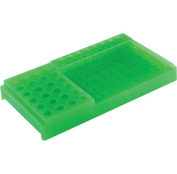 PCR workstation rack with lid, PP, Assorted Colours