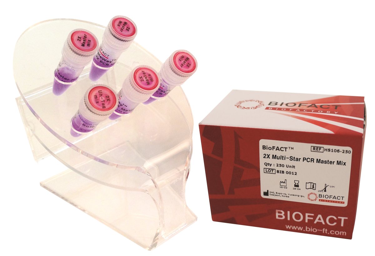BioFact™ 2X Multi-Star PCR Master Mix, with dye, 0.5 ml x 5ea