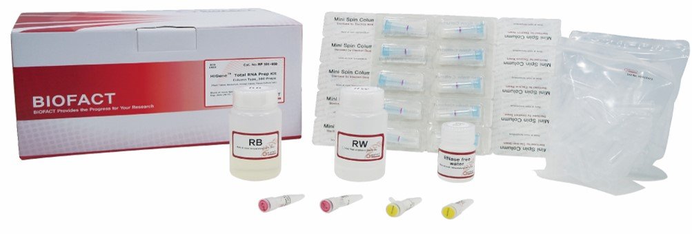 BioFact™ Total RNA Prep kit Ver.2.0 (For Plant Tissue, Animal Tissue ...