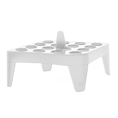 Floating Microtube Rack Square 1.5m, White - smartscience