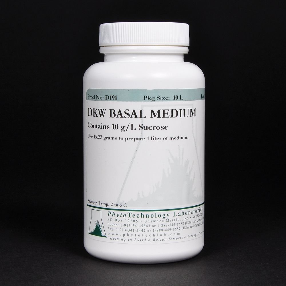 DKW Basal Medium with 10 g/L Sucrose