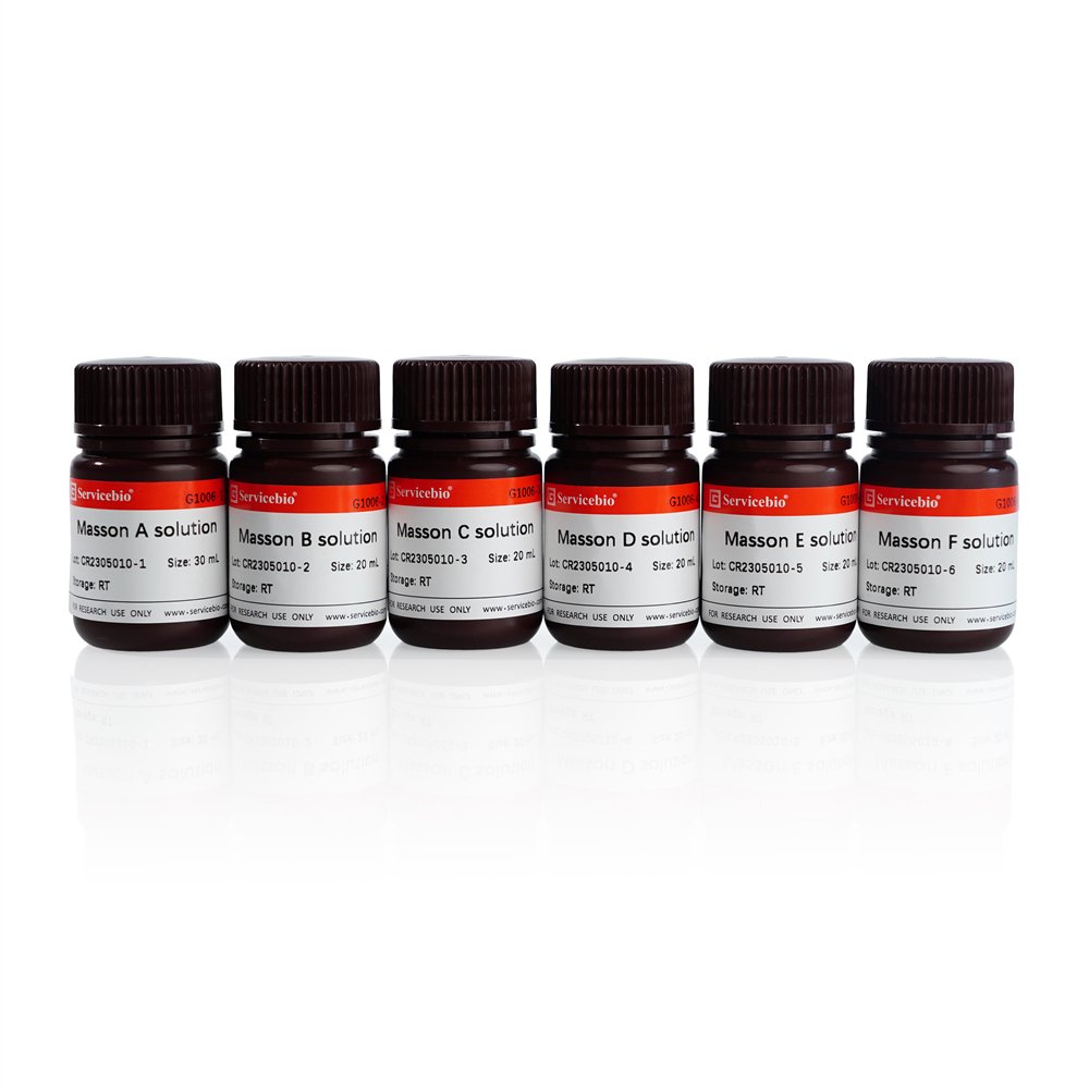 Masson Tricolor Staining Kit (for Fiber Tissue staining)