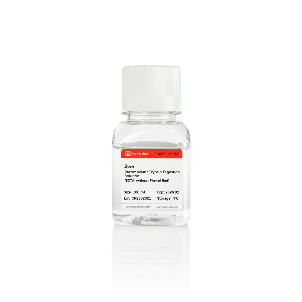 Swe Recombinant Trypsin-EDTA Solution without Phenol Red, 100 mL ...