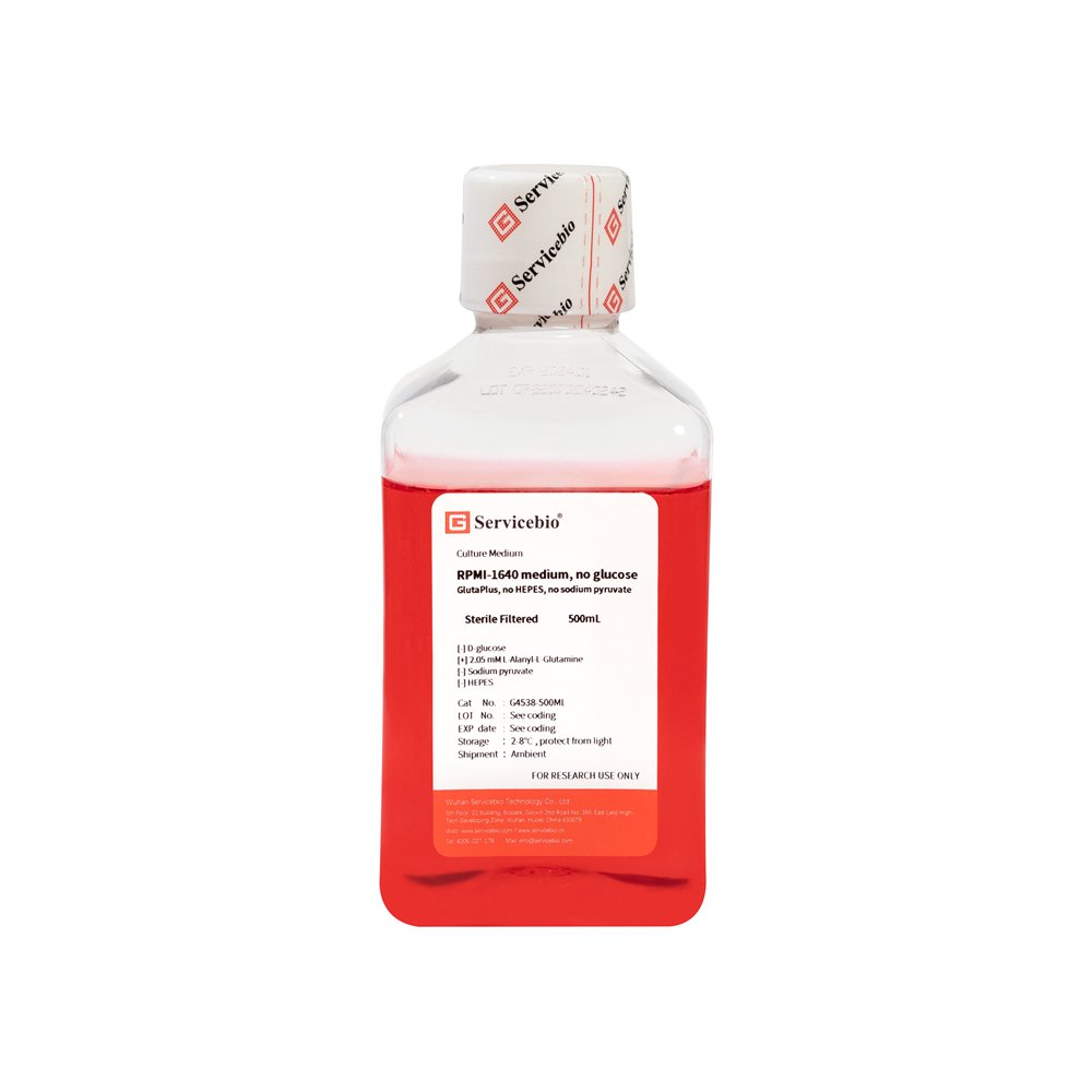 RPMI-1640 medium, no Glucose, GlutaPlus, no HEPES, no sodium pyruvate, 500 mL - smartscience