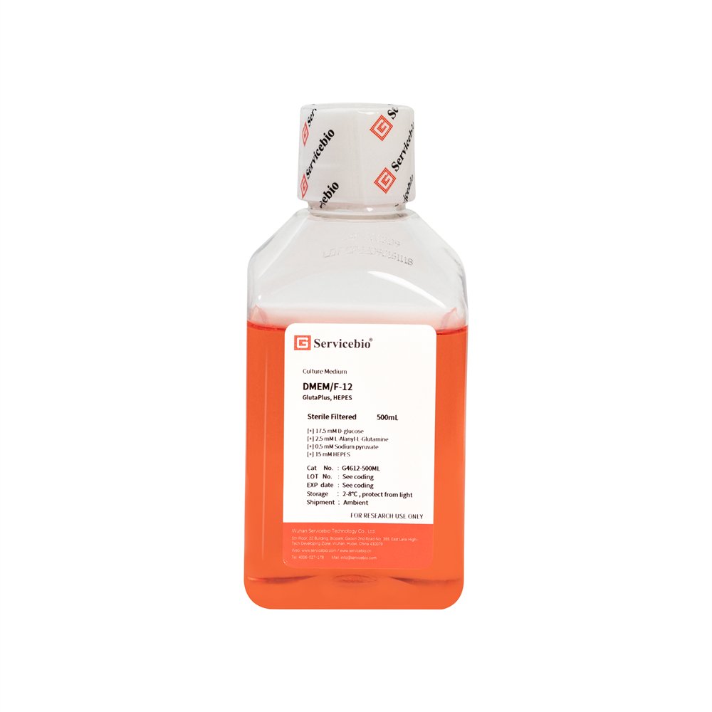 DMEM/F-12 GlutaPlus,HEPES, 500 mL - smartscience