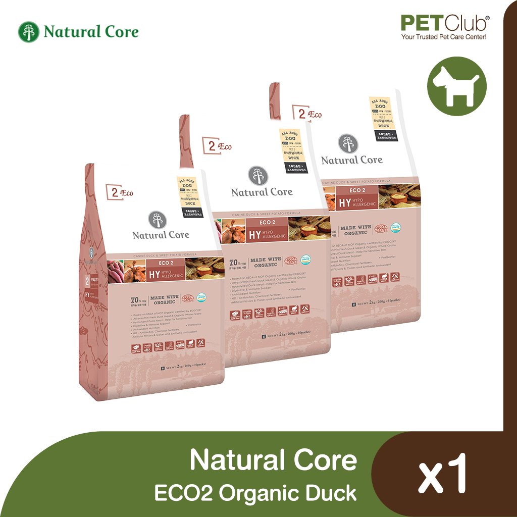 Natural Core ECO2 Organic Duck - Dog Kibble - petclub