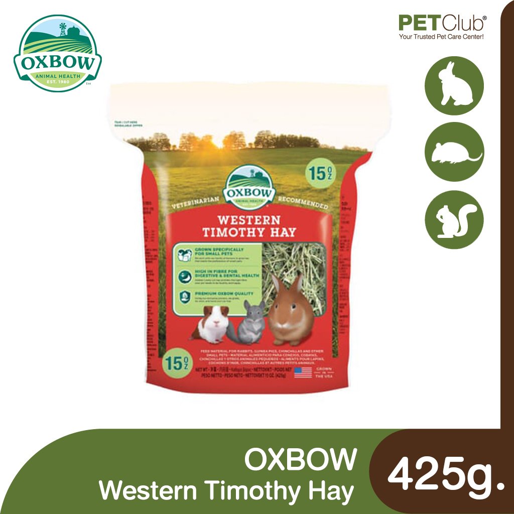 OXBOW Western Timothy Hay 425g. - petclub