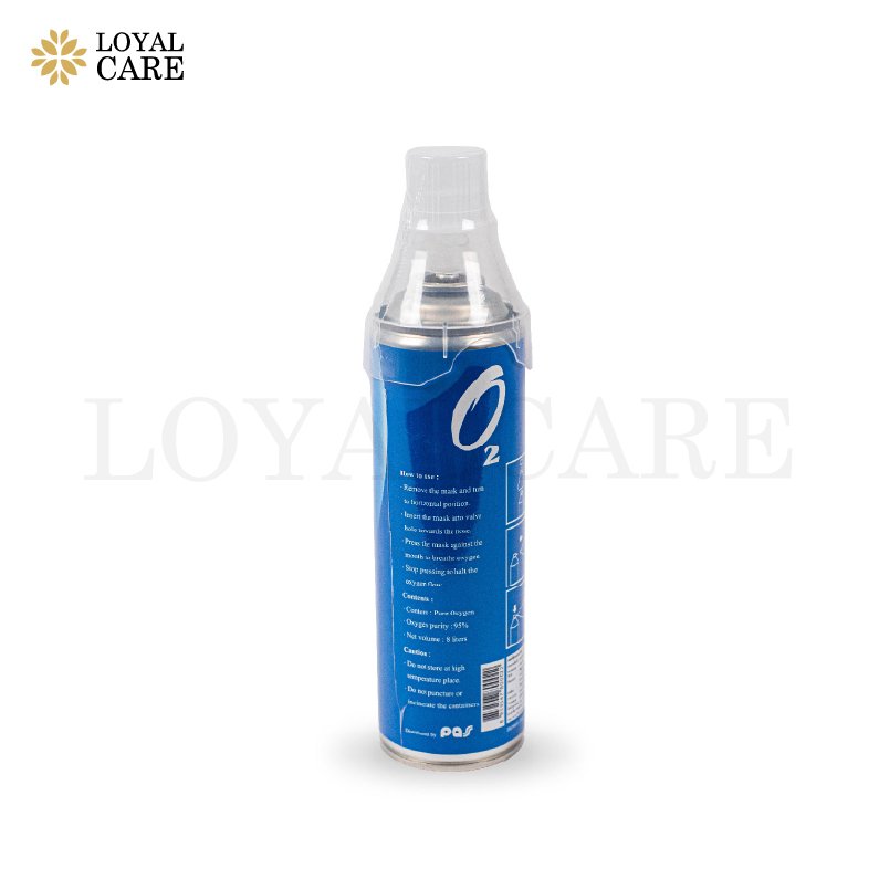 ออกซิเจนกระป๋องแบบพกพา (Portable Canned Oxygen) - theloyalcare