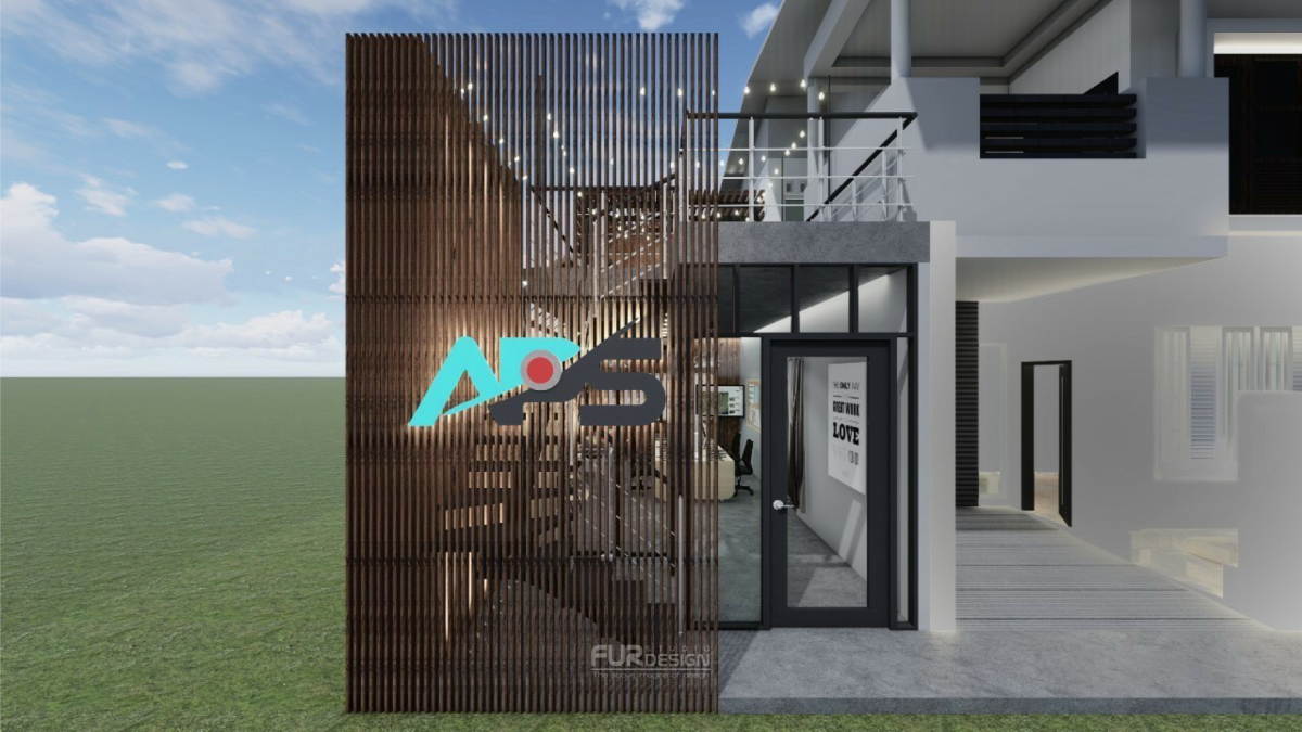 ออกแบบ ผลิต และติดตั้งออฟฟิต : ออฟฟิต Tech Start Up APS Office จ.ขอนแก่น
