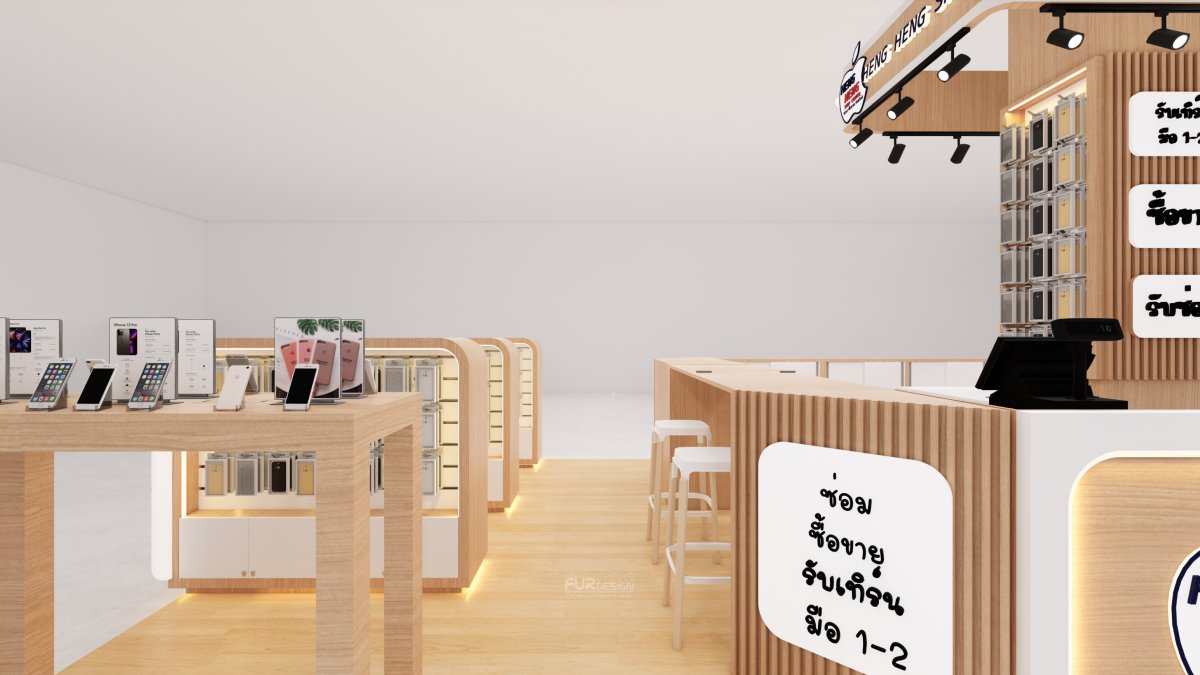 Design, manufacture and install shops: Heng Heng Shop (Roi Et Province)