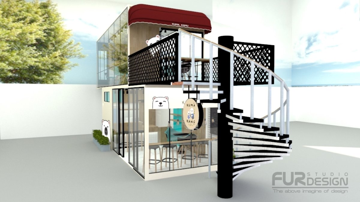 Design, manufacture and installation of stores: Kuma Kamu, Tea Shop ...