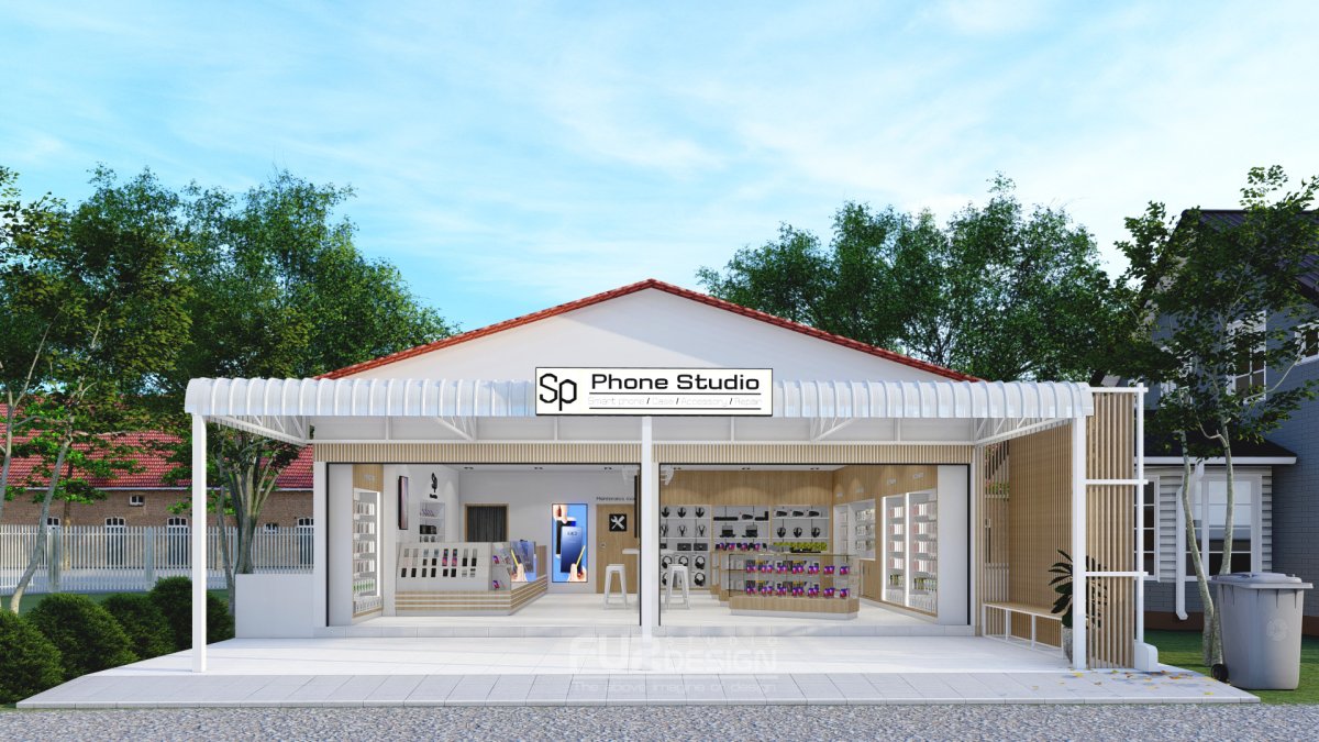 ออกแบบ ผลิต และติดตั้งร้าน : ร้าน SP Telecom อ.ฮอด จ.เชียงใหม่
