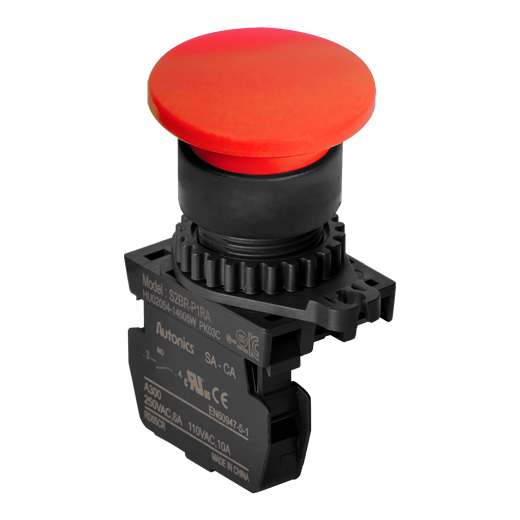 AUTONICS Start push button switches dia 22/25mm S2BR-P1RA