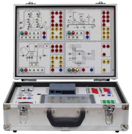 Programmable Logic Controller Experiment Kit with Simulation Board
