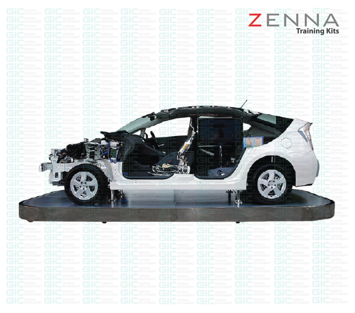 Hybrid Car Cross Section - gic