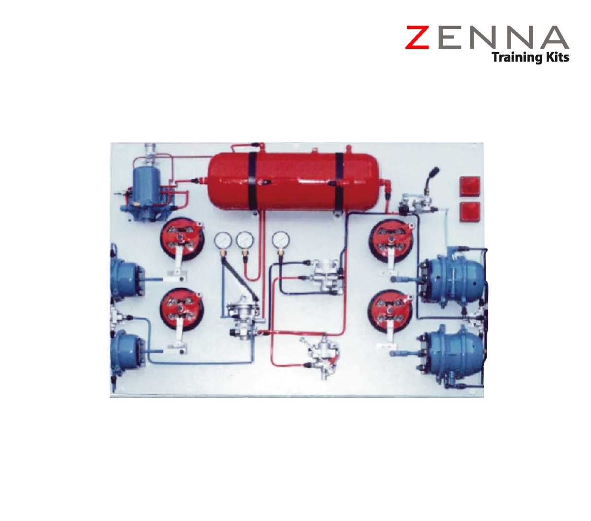 AIR-POWERED BRAKE DEMONSTRATION