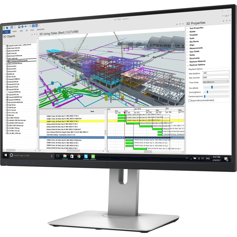 การบริหารโครงการก่อสร้างให้เสมือนจริง ด้วย Synchro Pro - twoplussoft