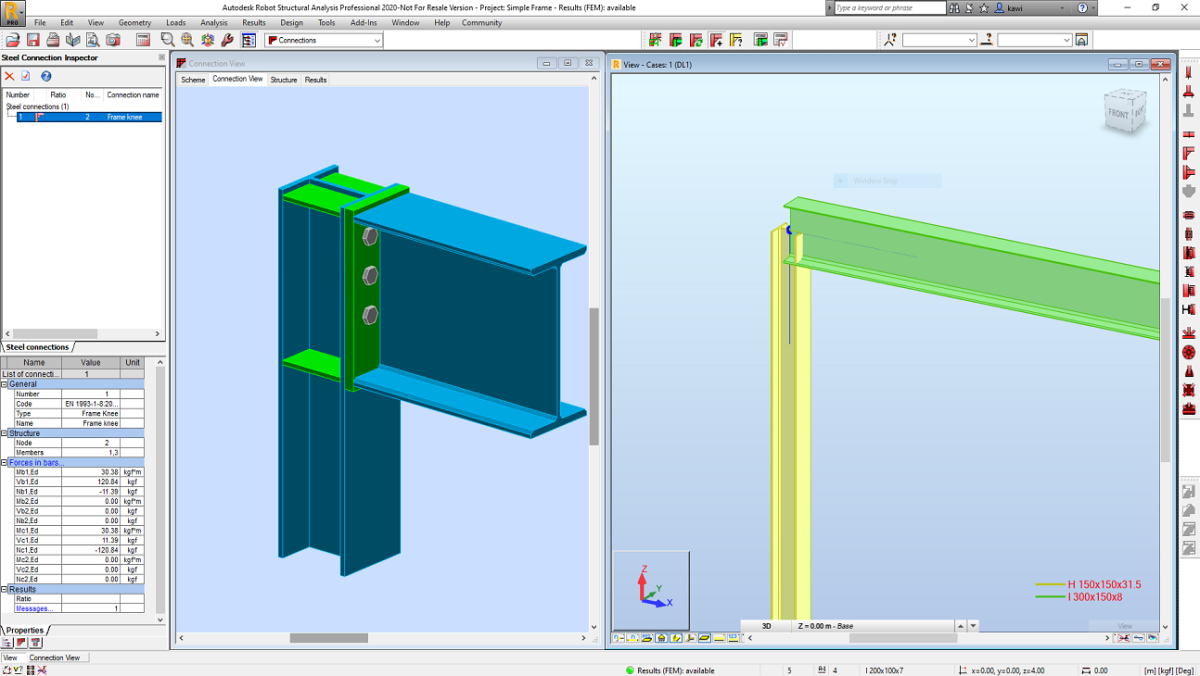 การวิเคราะห์โครงสร้างเหล็กโดยใช้โปรแกรม Autodesk Robot Structural ...