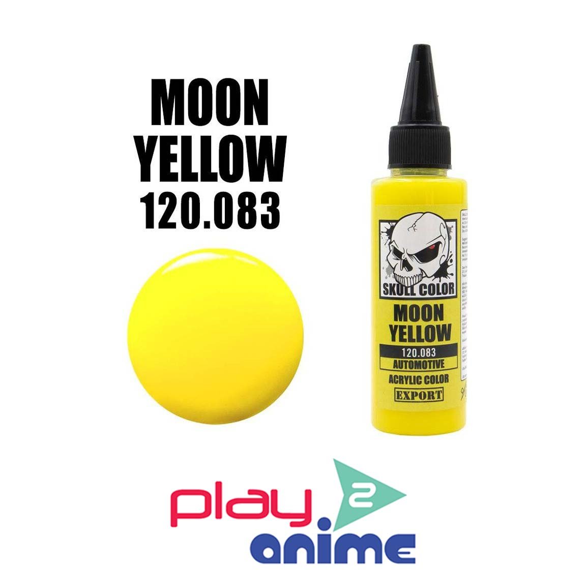 SKULL COLOR Moon Yellow 100.083