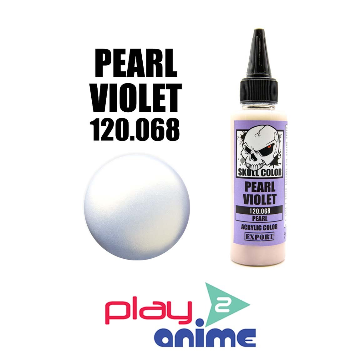SKULL COLOR Pearl Violet 120.068 - play2anime