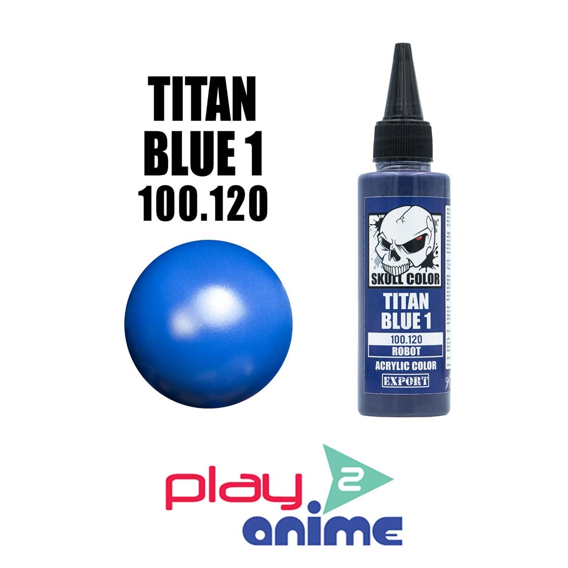 SKULL COLOR Titan Blue 1 100.120
