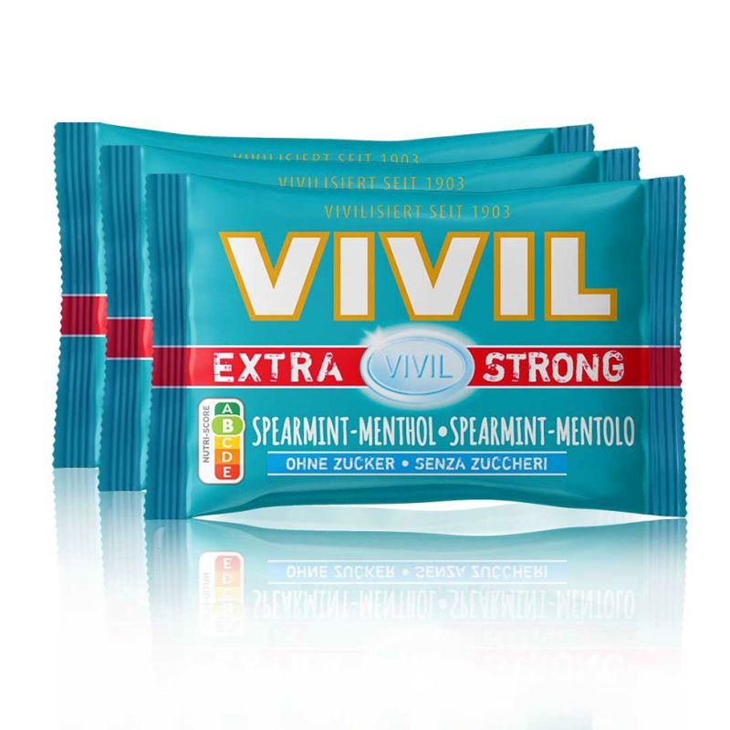 VIVIL Sugar Free Spearmint Candy 25 g - hamkok
