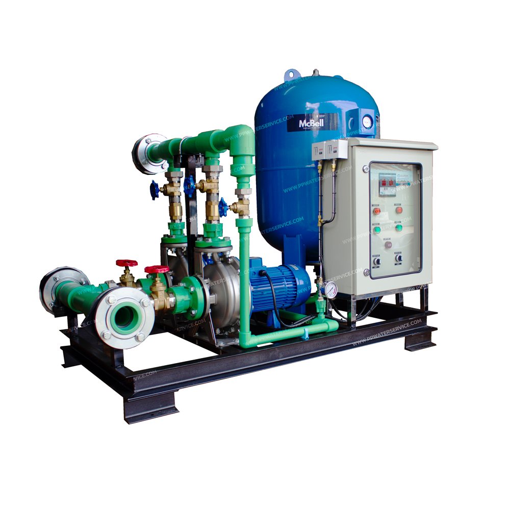 Booster PUMP EBARAรุ่น3m 32-200/3.0 4.0HP380V tank200L