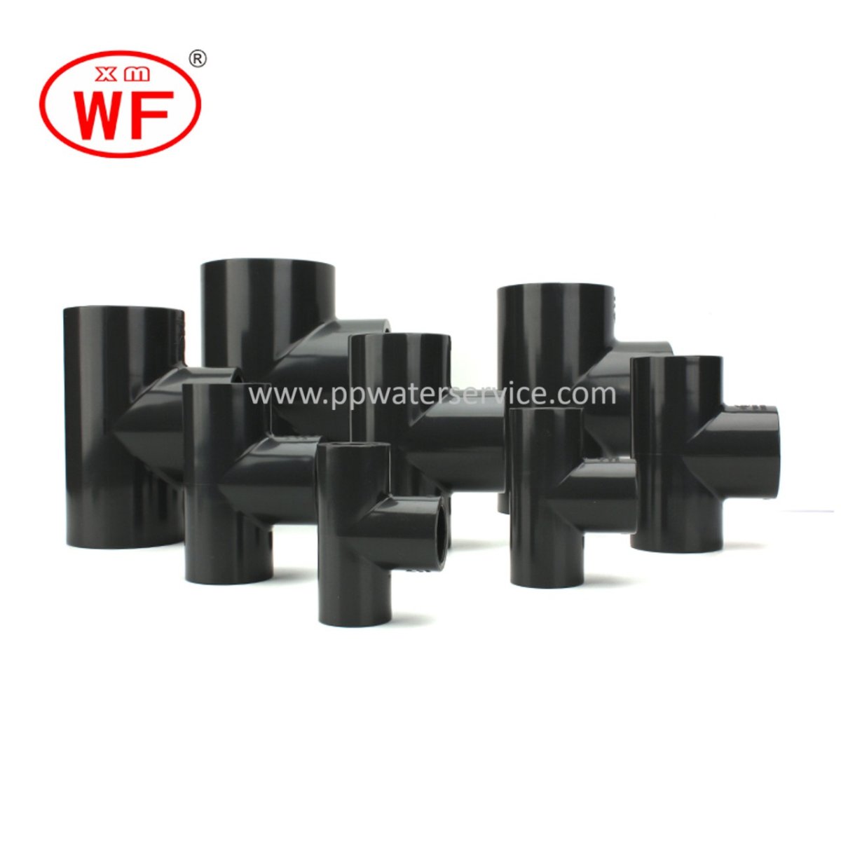ข้อต่อสามทาง WF UPVC ANSI Tee Size 1-1/2" DN40