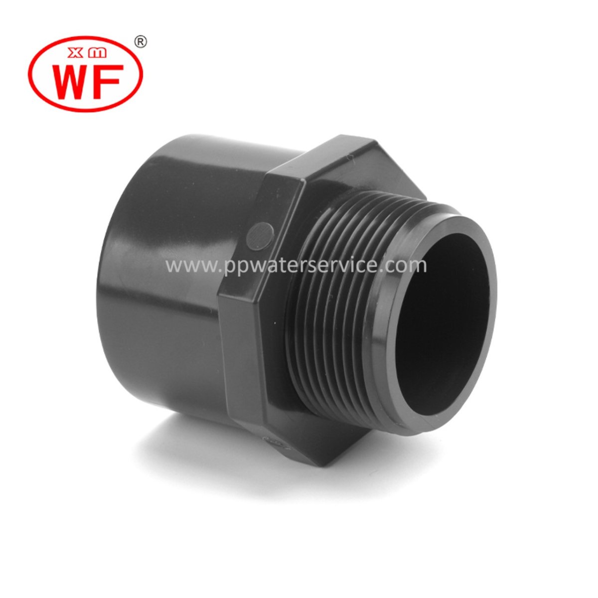 ตรงเกลียวนอก WF UPVC ANSI Male ขนาด 1" DN25 - ppwaterservice