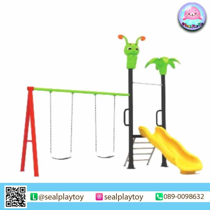 Mini worm swing set - Playground by Sealplay - sealplaytoy