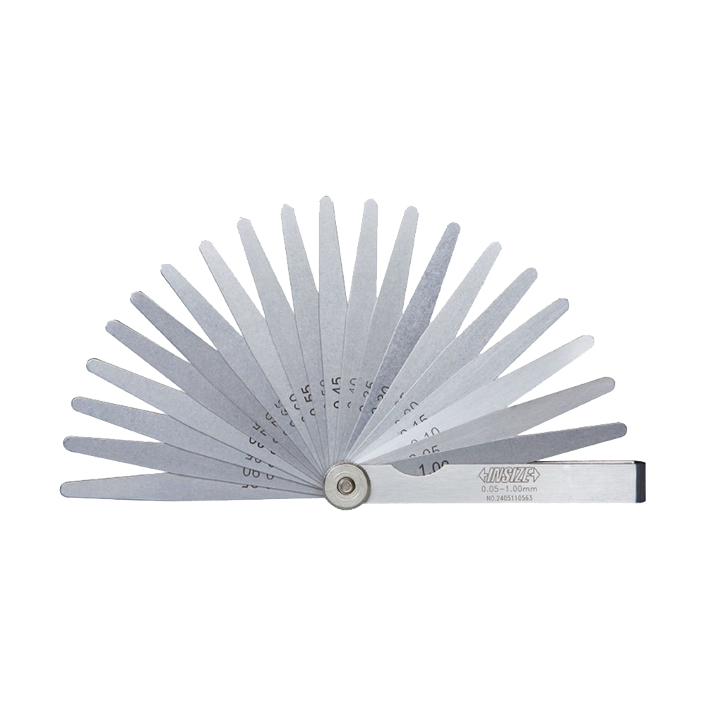 INSIZE ฟิลเลอร์เกจ 0.03-1.00 มม. (32 ใบ) รุ่น 4602-32 - tp-toolsshop