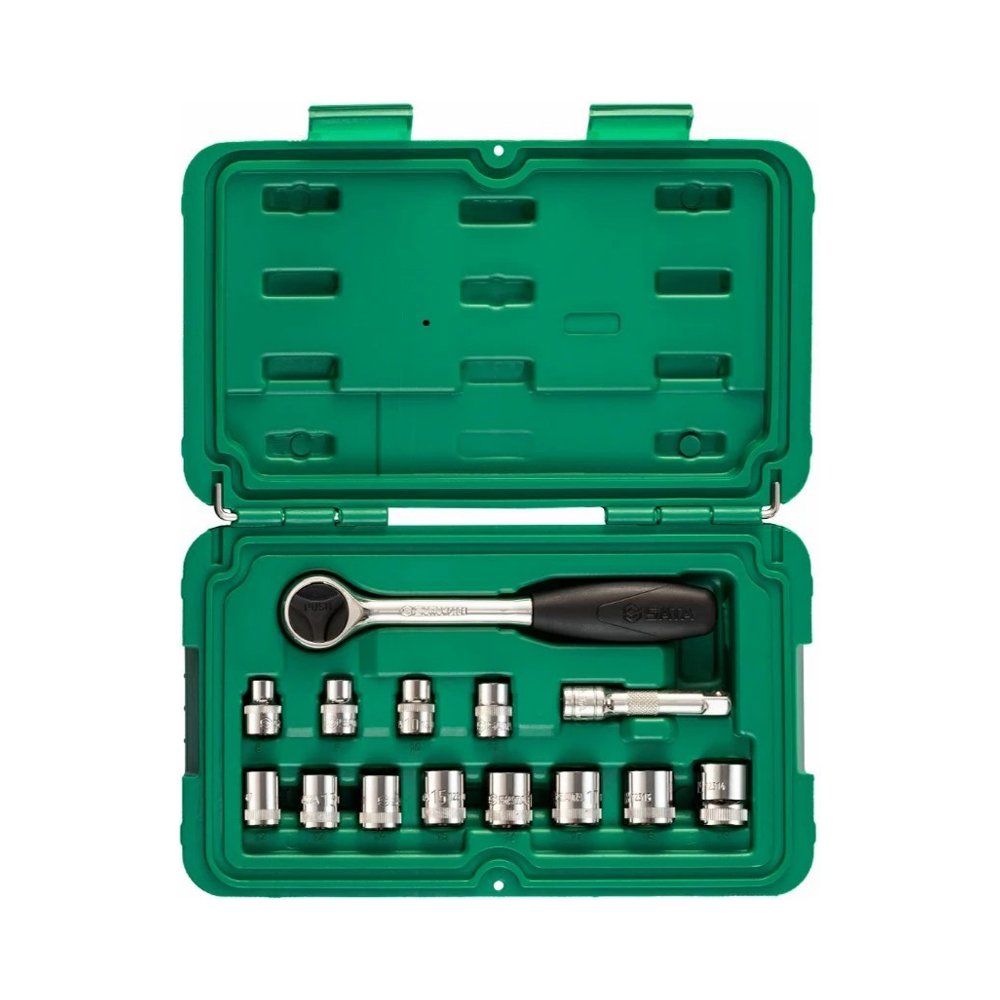 SATA ชุดบล็อก 3/8“ 14 ชิ้น ขนาด 8-19mm. SATA 09523