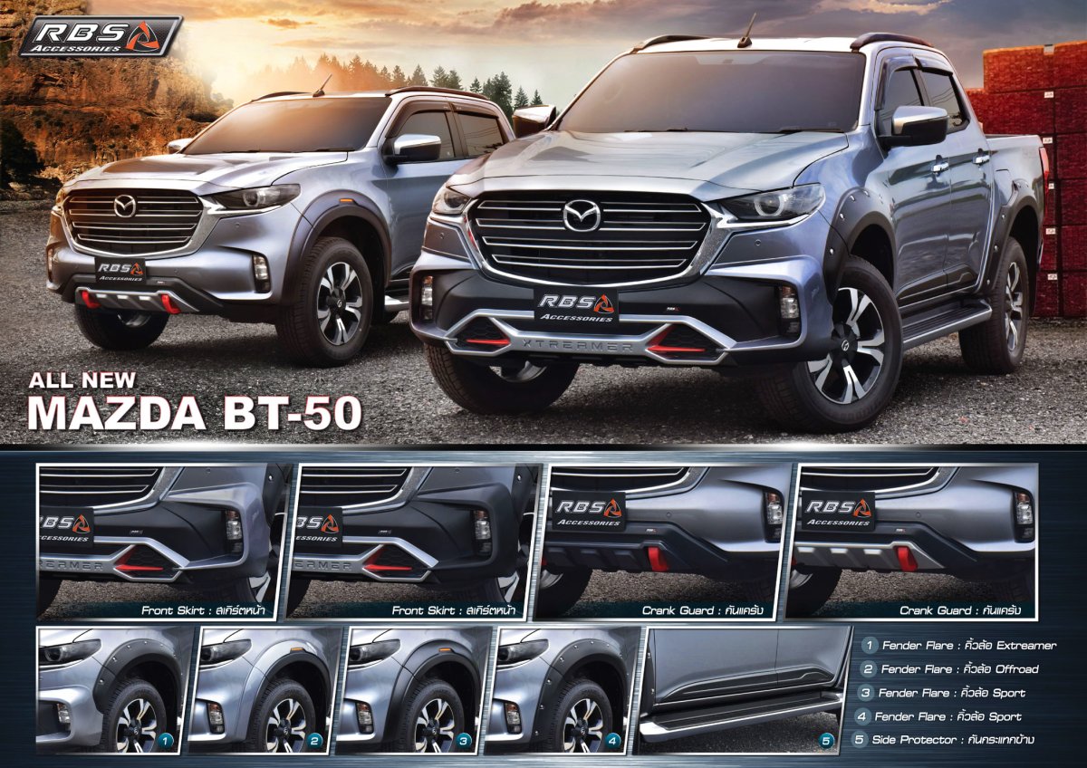 Mazda accessories bt50 store