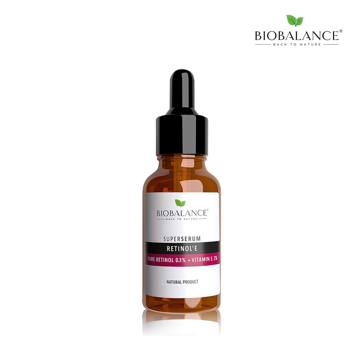 BIOBALANCE PURE RETINOL’E SUPER SERUM 30ML.