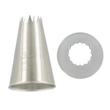 866 Ateco MED TUBE/6 FMCH STR S/S - bakeryland